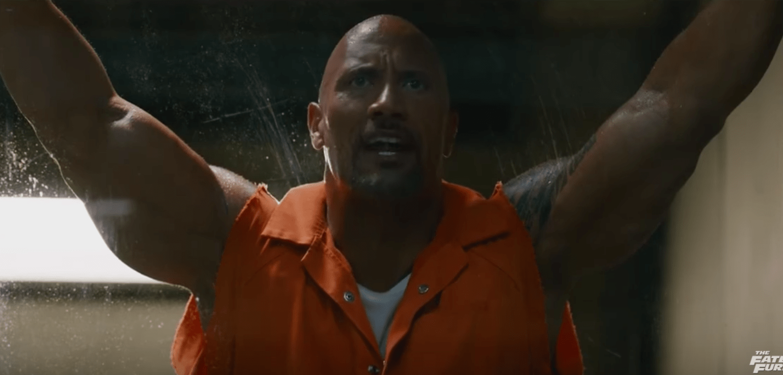 Fast and Furious 8 - Dwayne Johnson et Jason Statham se bastonnent