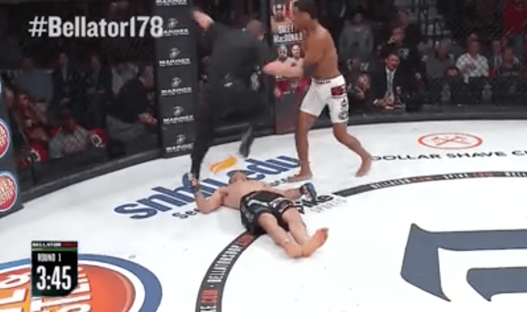 AJ McKee termine Dominic Mazzotta d’une merveille de head kick