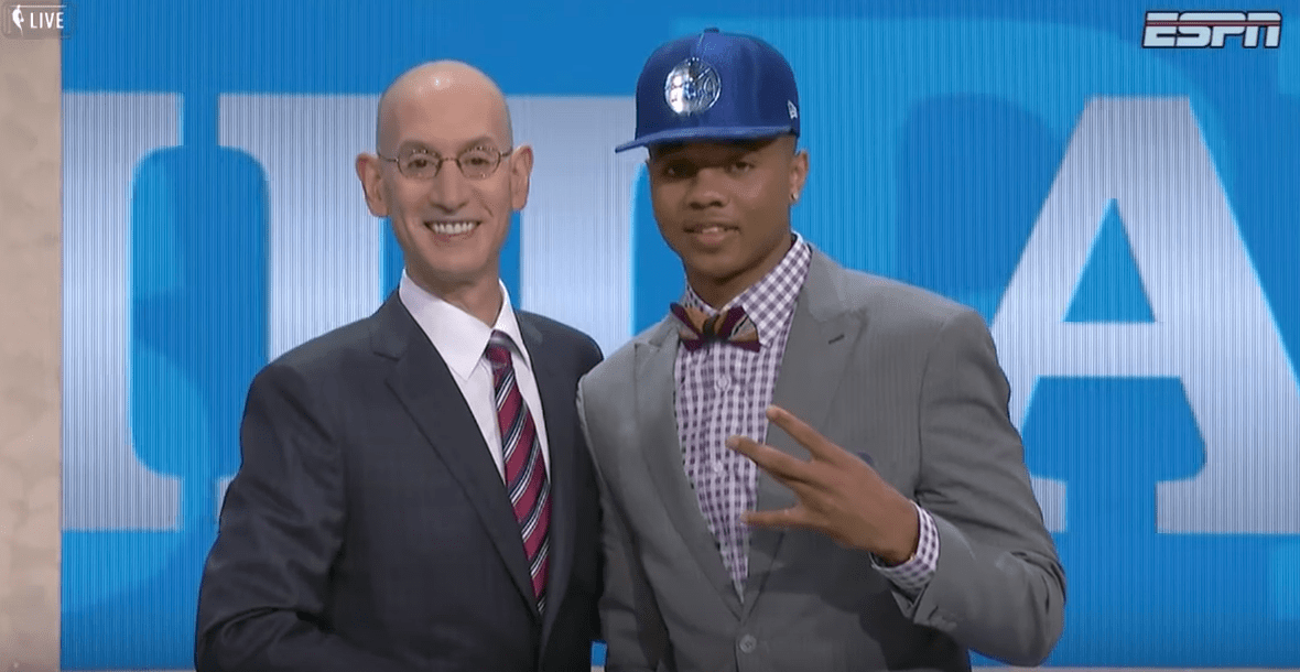 Markelle Fultz est sélectionné en 1ere position de la Draft par les Sixers