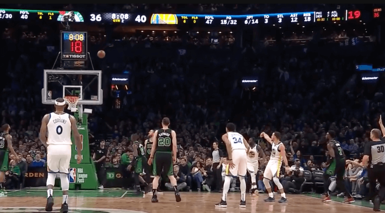 Stephen Curry insolent dans la victoire des Warriors à Boston