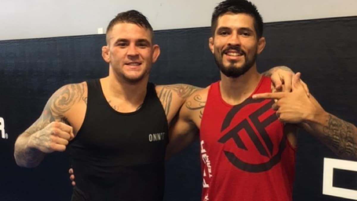 "L'amateur" mis KO par Dustin Poirier dément les propos de Covington