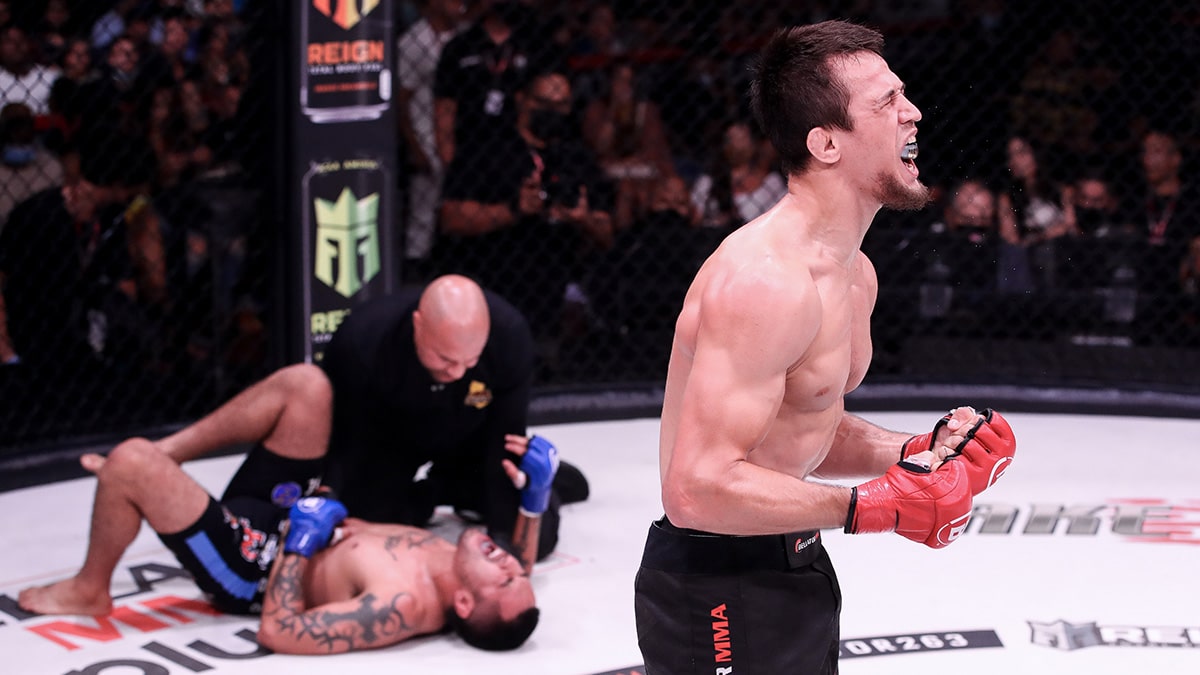 MMA - Le cousin de Khabib, Usman Nurmagomedov, s’impose par TKO au 1er ...