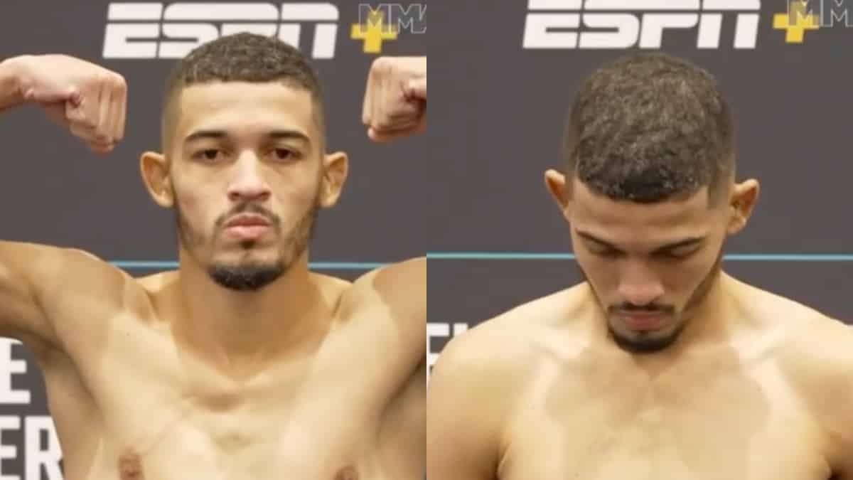 UFC - Un fighter dépasse le poids d'environ 5 kilos