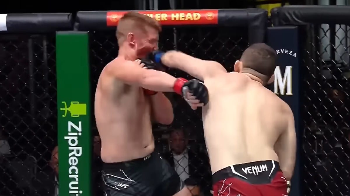 UFC - Sam Alvey blessé à la mâchoire après son combat
