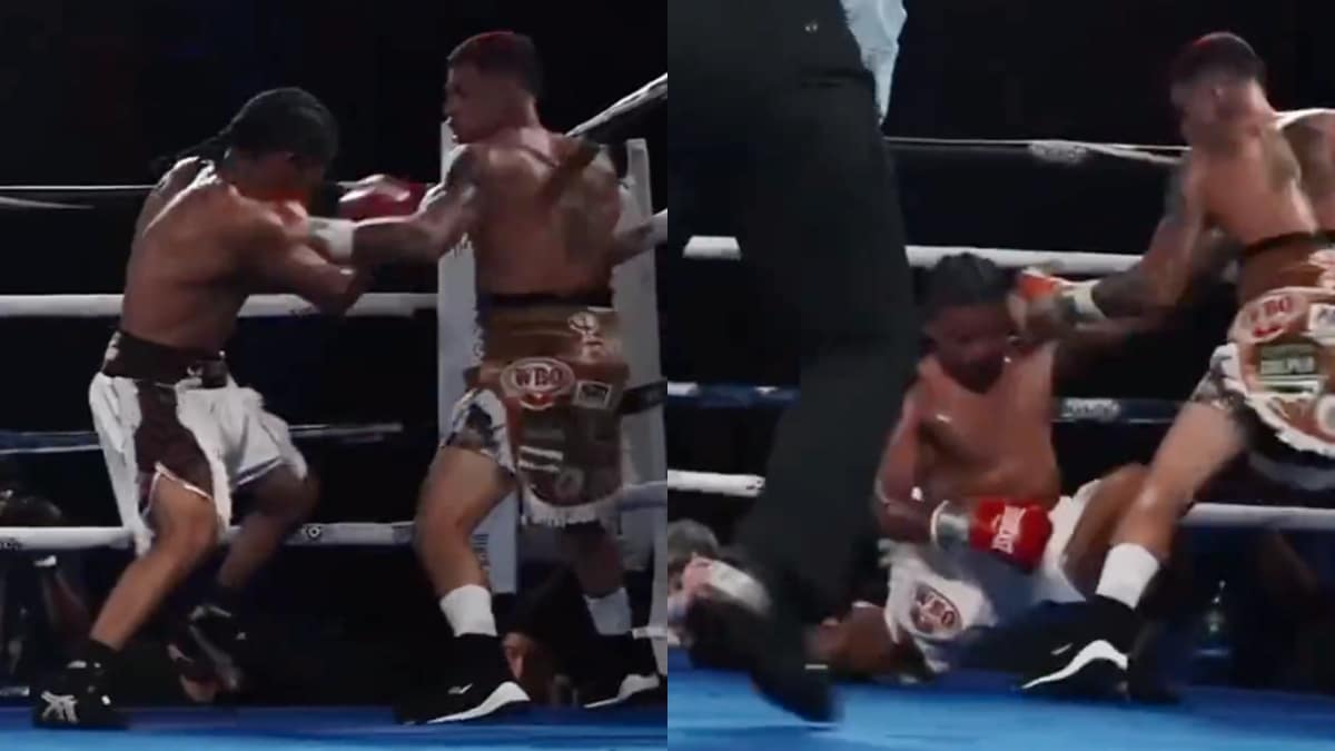 Un boxeur met KO son adversaire grâce à un contre dévastateur