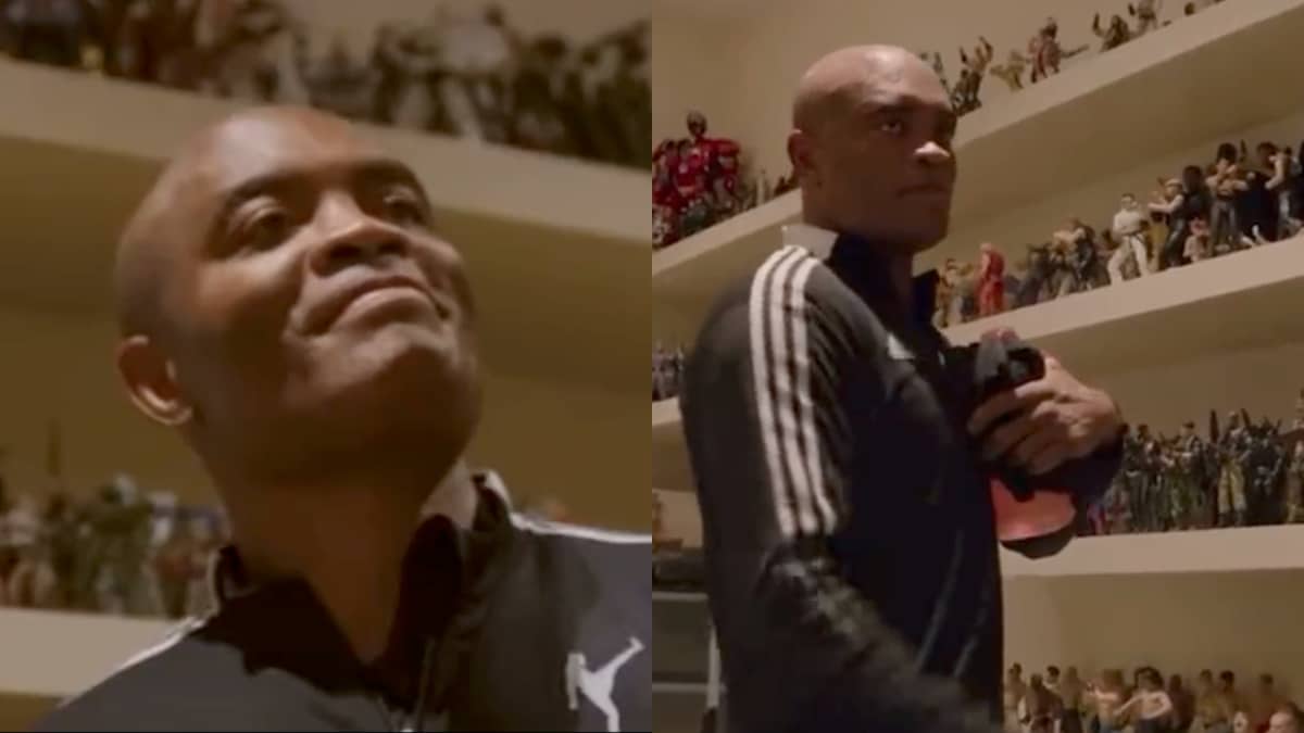 Anderson Silva dévoile son étonnante collection de jouets