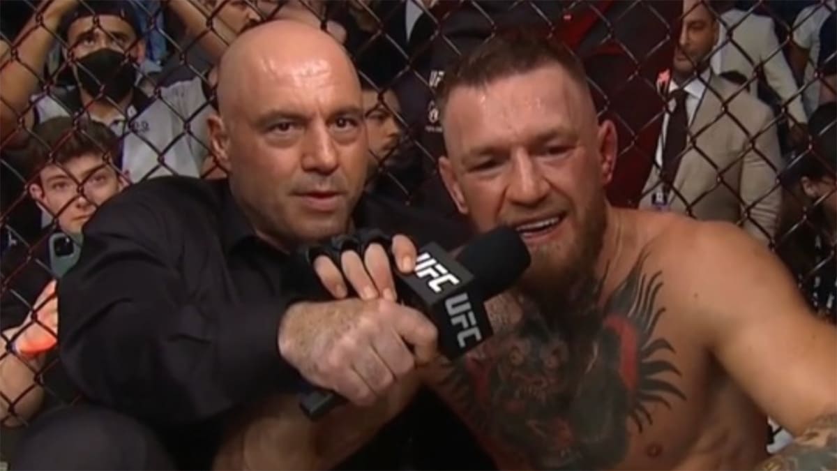 Conor McGregor s'en prend cette fois à Joe Rogan