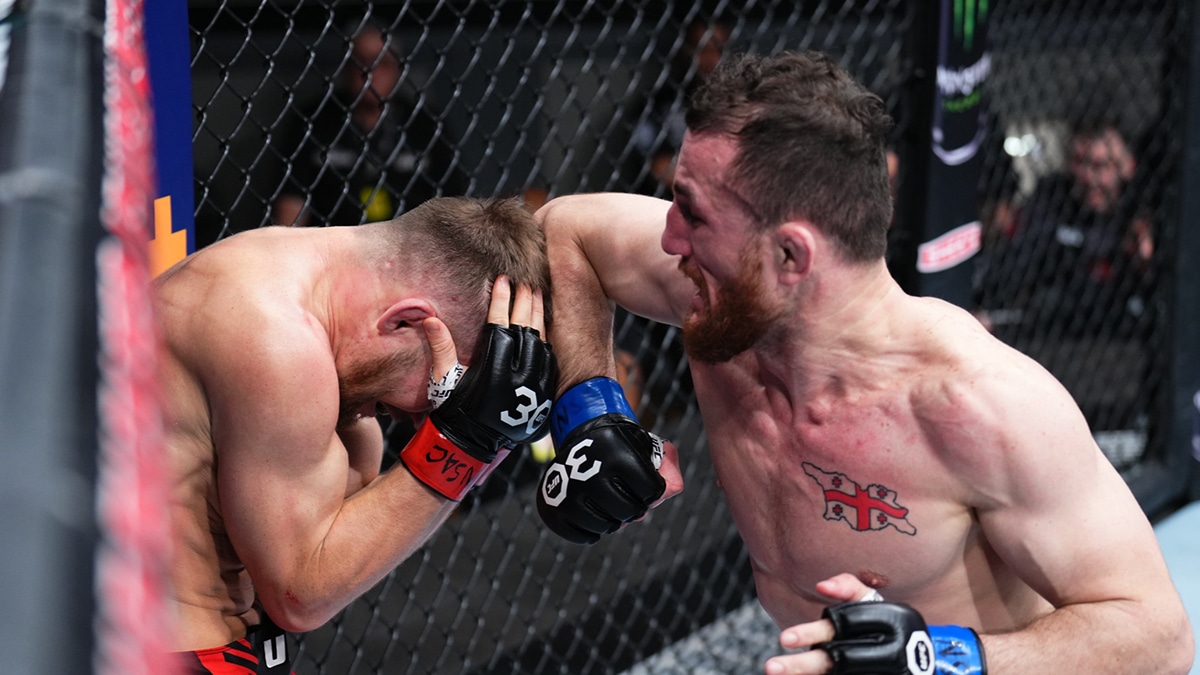 Merab Dvalishvili : victoire face à Petr Yan et record à l'UFC