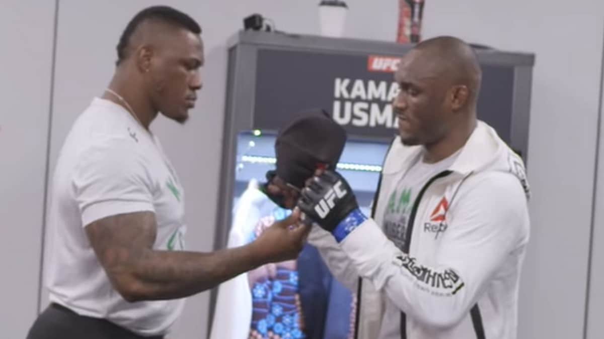 Kamaru Usman : ce qu'il a dit à son frère Mohammed pendant son combat