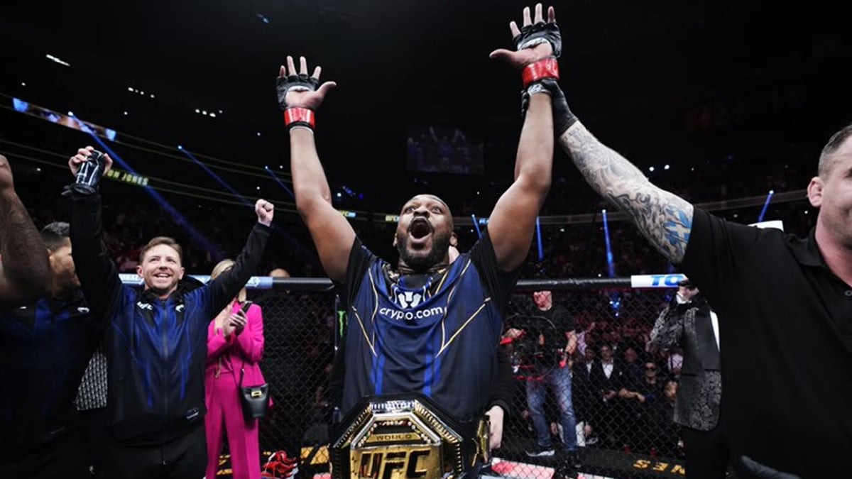 Jon Jones réagit à son classement après l'UFC 309
