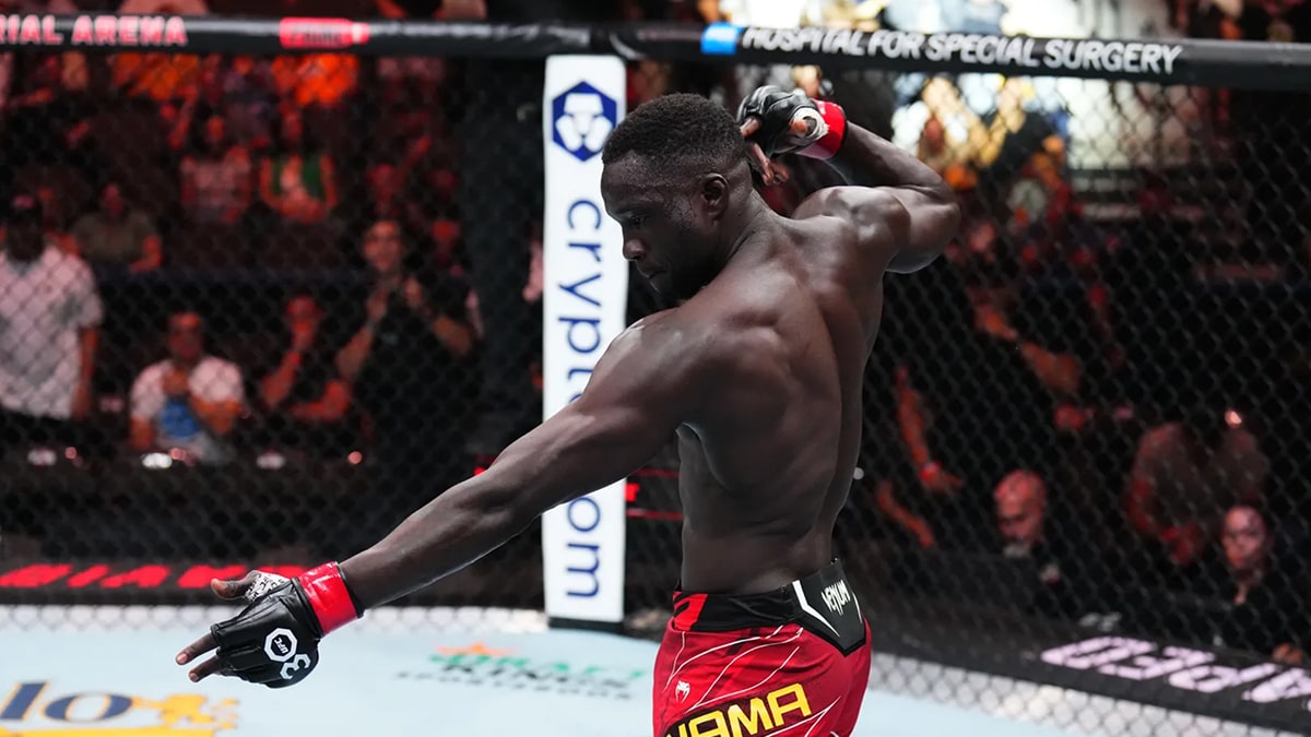 UFC Jacksonville - Gros KO d'Onama qui imite Israel Adesanya