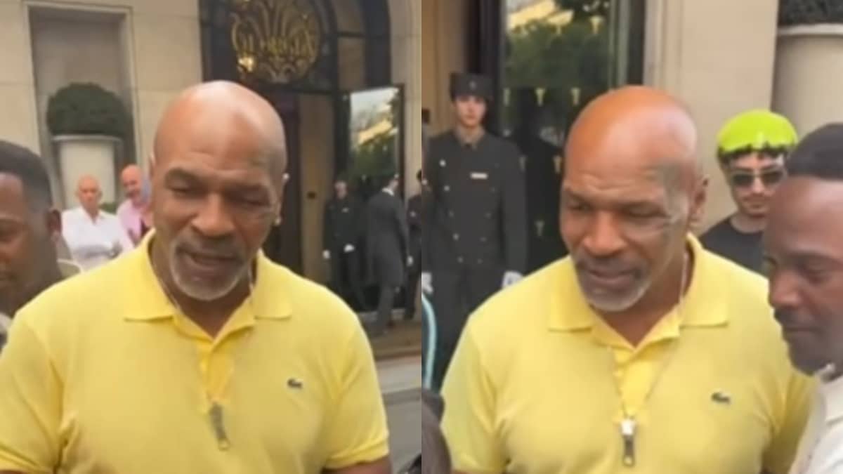 Mike Tyson en visite à Paris : La légende prend un bain de foule