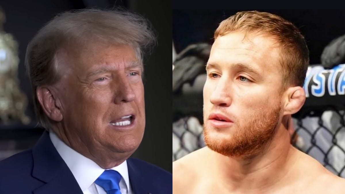 Donald Trump aurait appelé Justin Gaethje après sa victoire