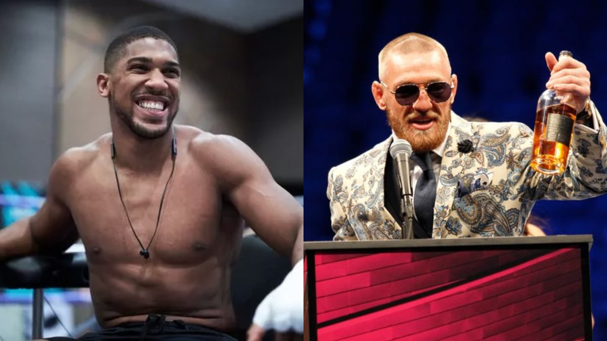 Le cadeau de Conor McGregor à Anthony Joshua