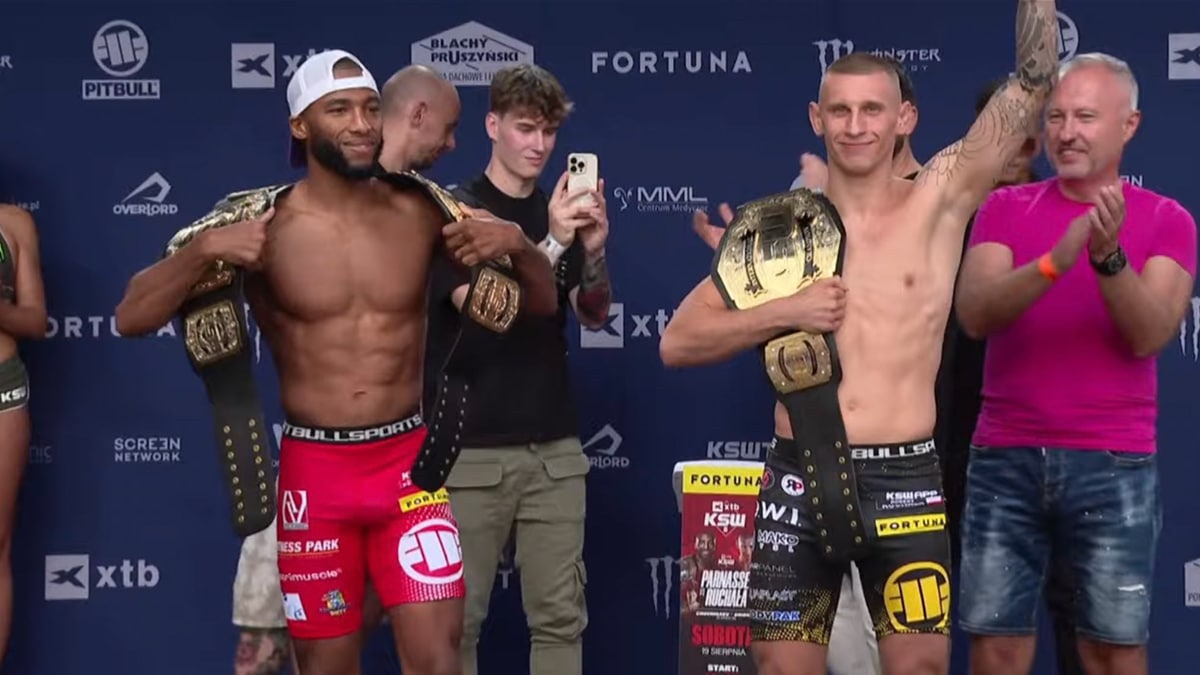 KSW 85 - Salahdine Parnasse vs Robert Ruchala : ultime face-à-face