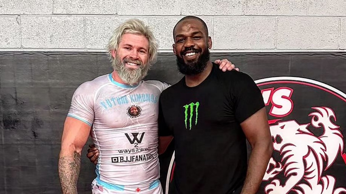 Jon Jones se prépare pour Stipe Miocic avec le roi du jiu-jitsu