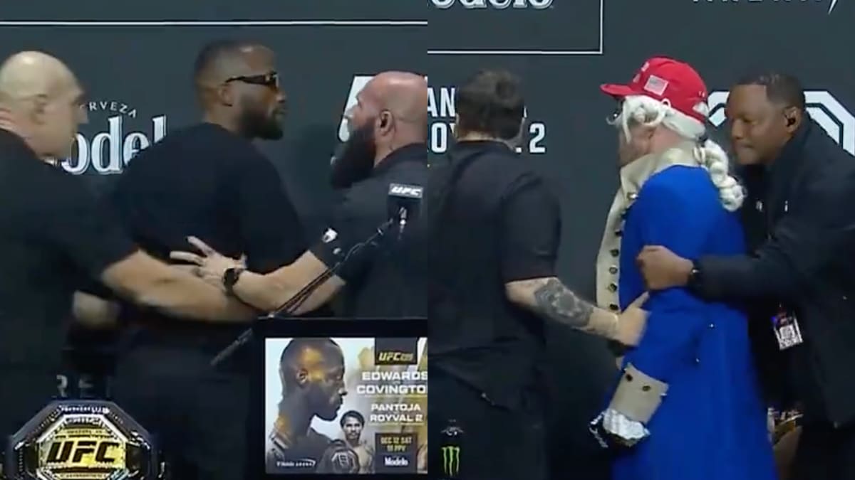 UFC 296 - Colby Covington et Leon Edwards frôlent la bagarre