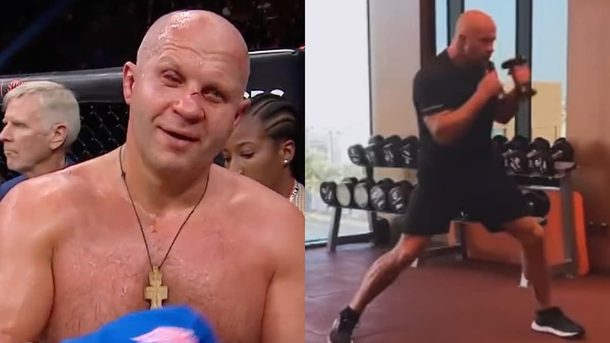 MMA - Fedor Emelianenko : un entraînement insolite avant un retour