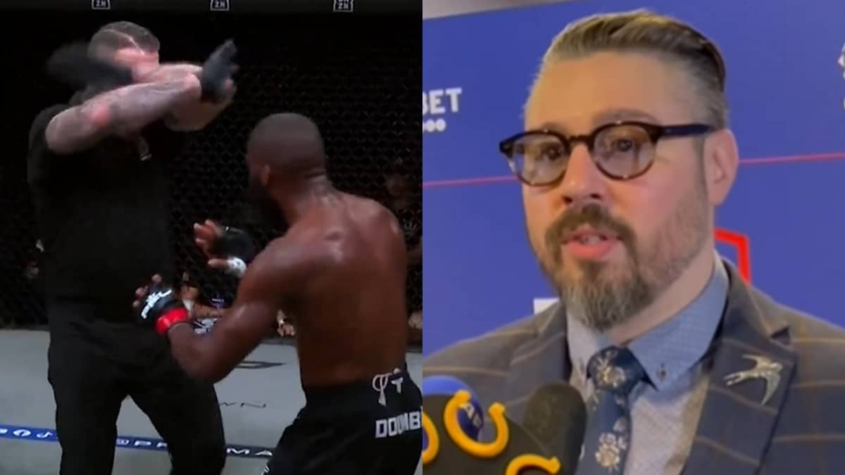 PFL - Le président s'explique sur l'arrêt de Cédric Doumbé vs. Baki