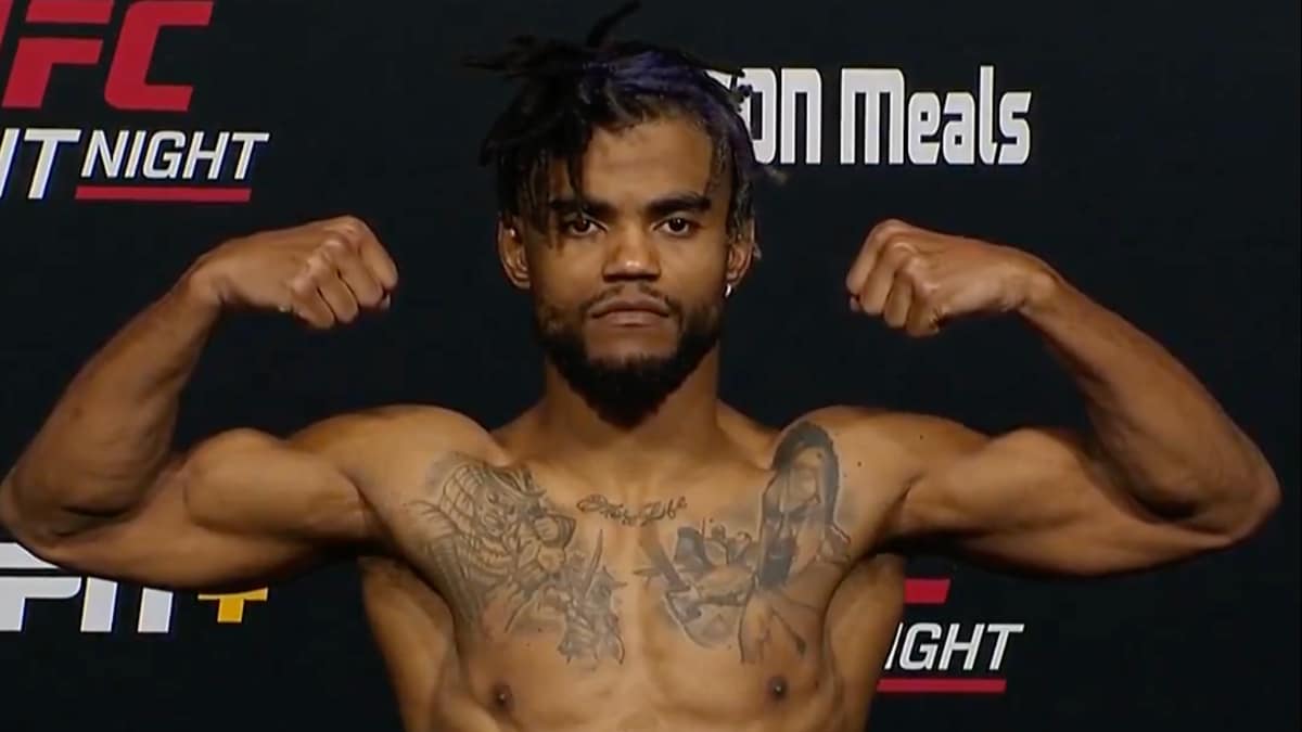 UFC Vegas 90 : Morgan Charrière valide sa pesée sans trembler