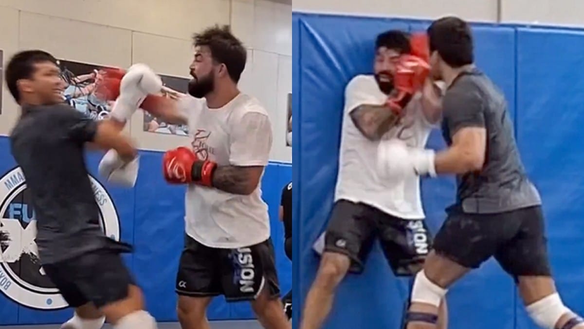 MMA - Mike Perry : un sparring intense avec une légende de l'UFC