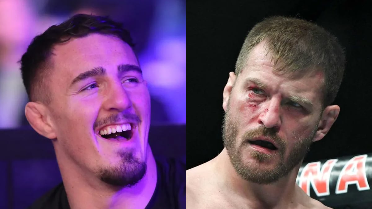 Tom Aspinall compare Stipe Miocic… à Joe Biden