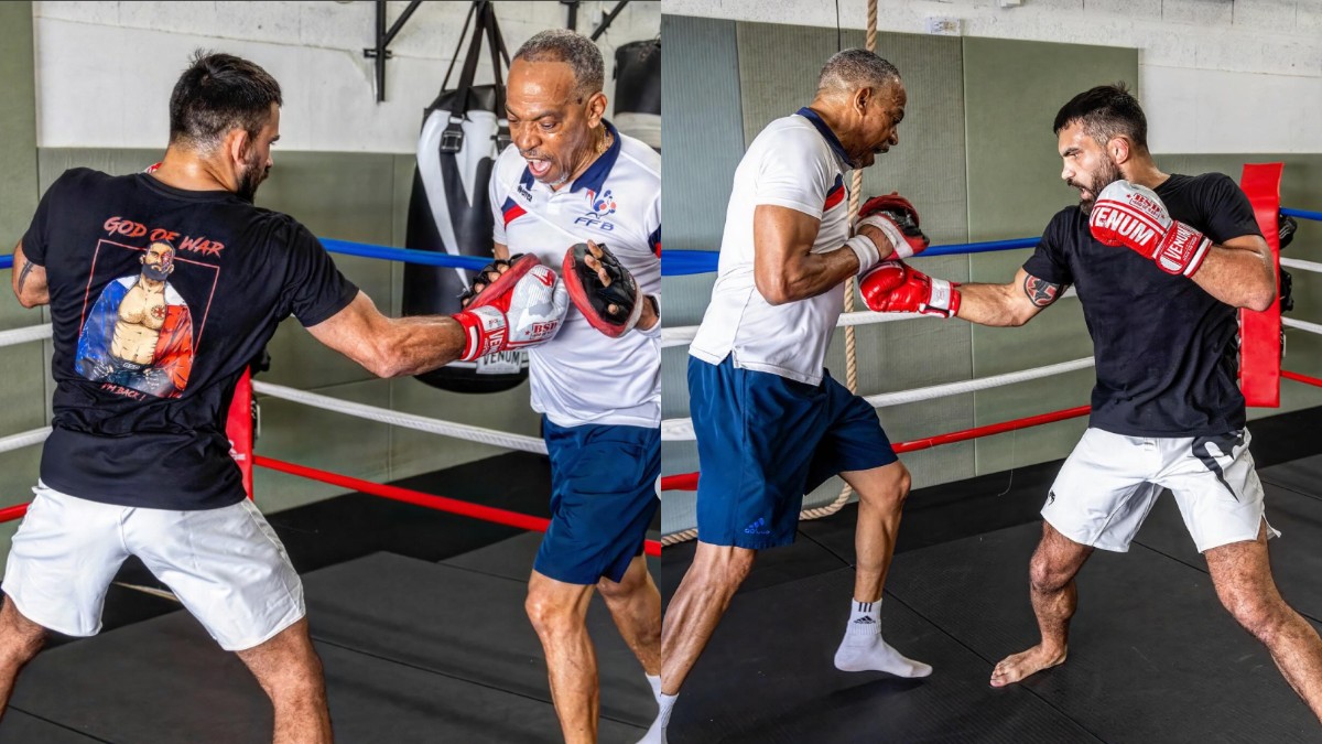 BSD dévoile des images de sa préparation pour l'UFC Paris