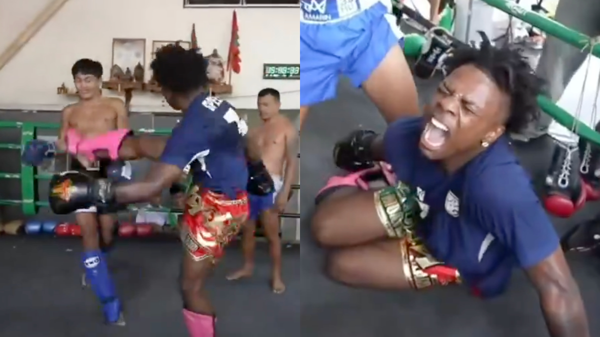IShowSpeed s'essaie au Muay-thaï en Thaïlande (VIDÉO)