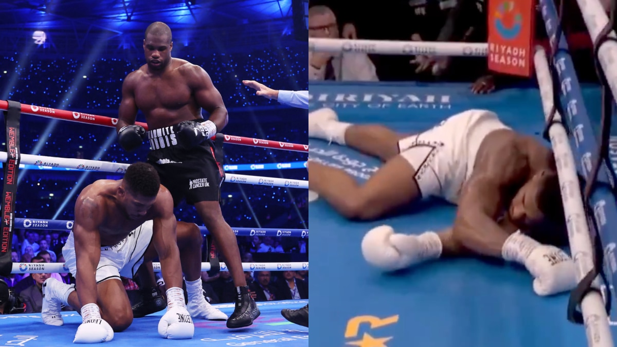 Anthony Joshua prend un énorme KO de Daniel Dubois