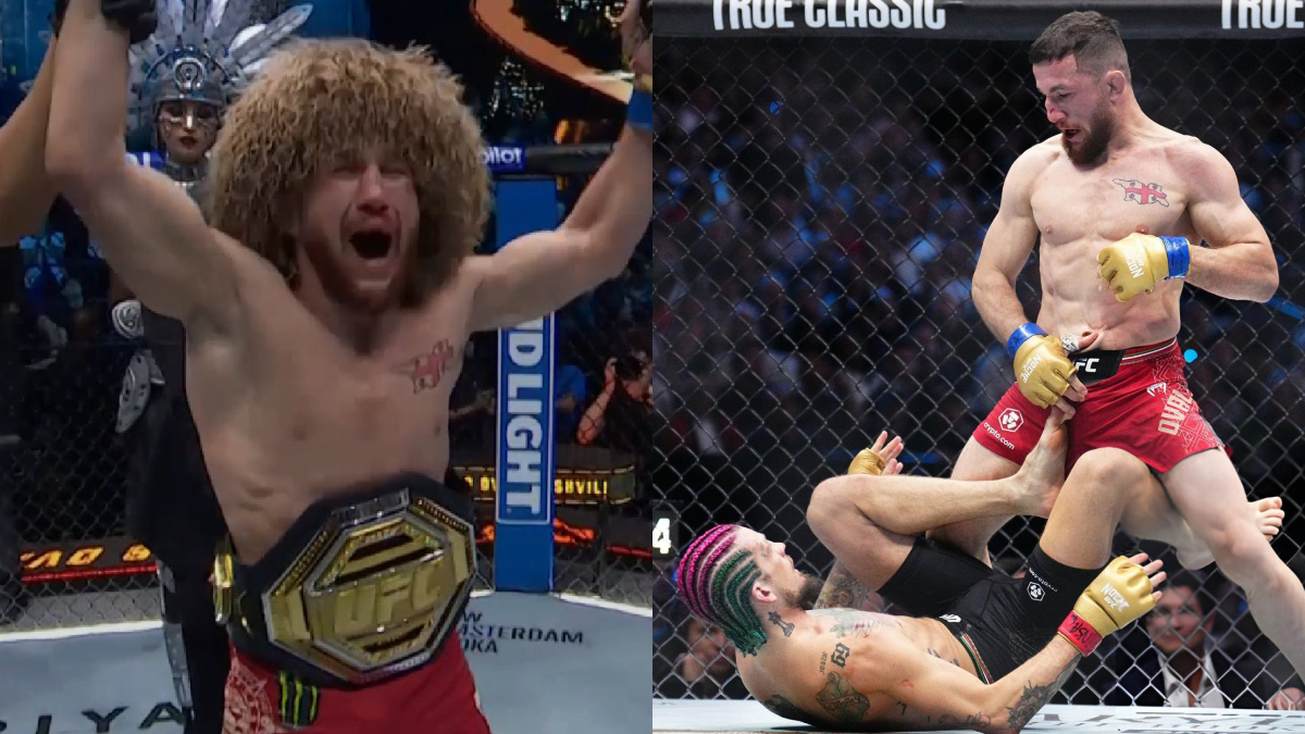 UFC Noche - Sean O'Malley chute face à Merab Dvalishvili