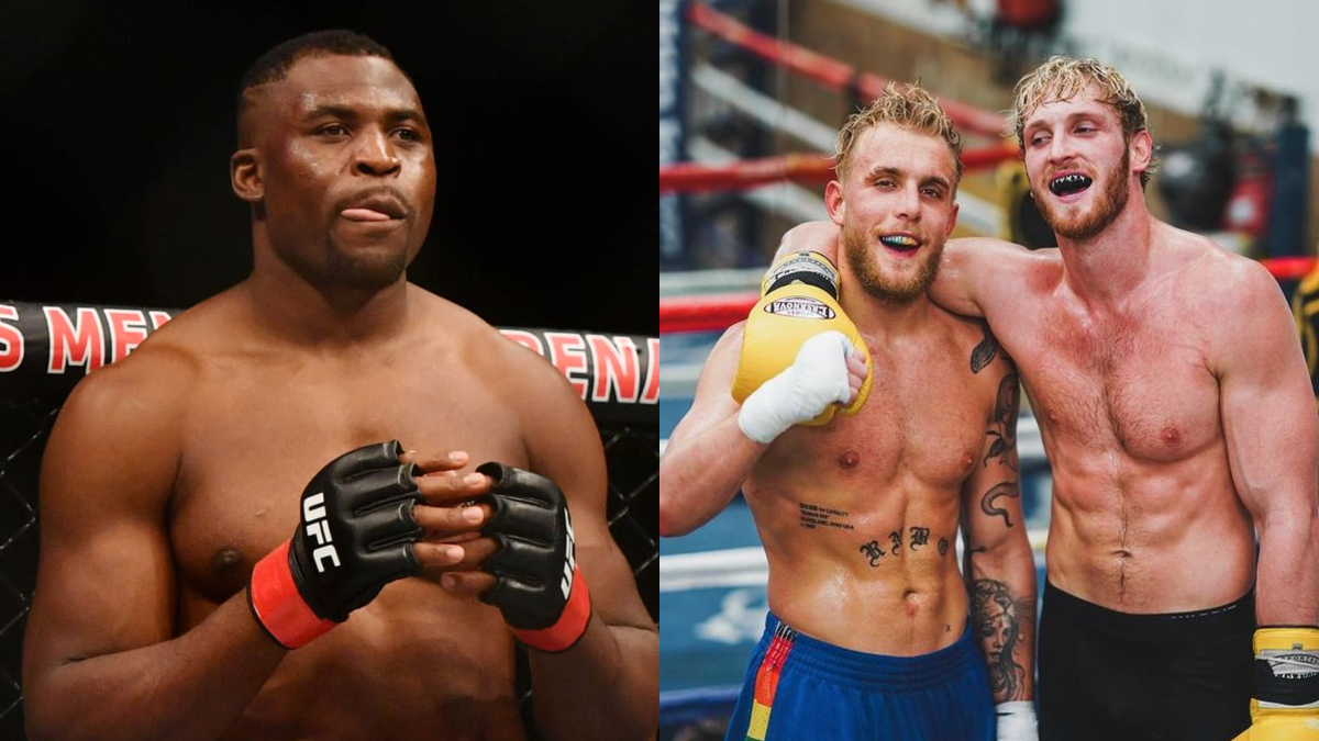 Francis Ngannou lance un défi à Jake et Logan Paul en MMA