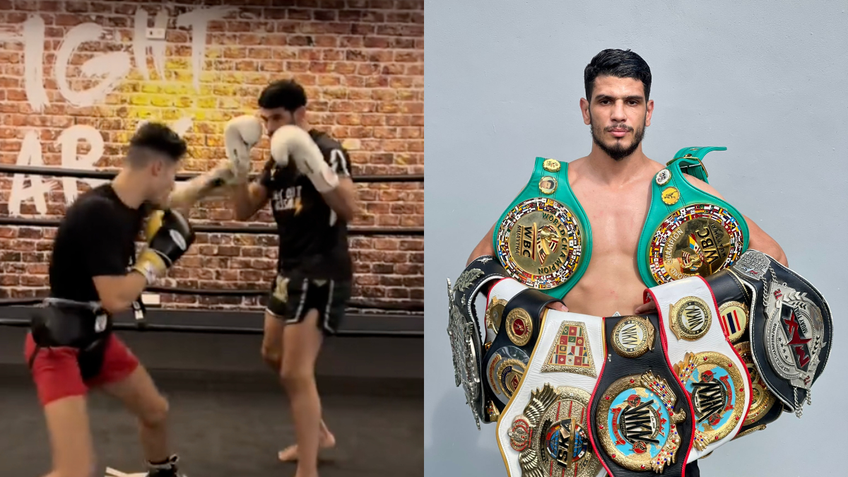 Youssef Boughanem : les images de son sparring avec un influenceur