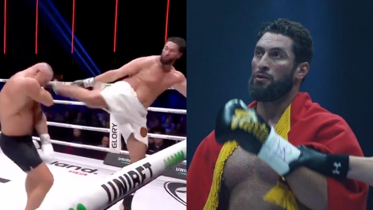 Le Marocain Jamal Ben Saddik claque le KO au buzzer au Glory 98