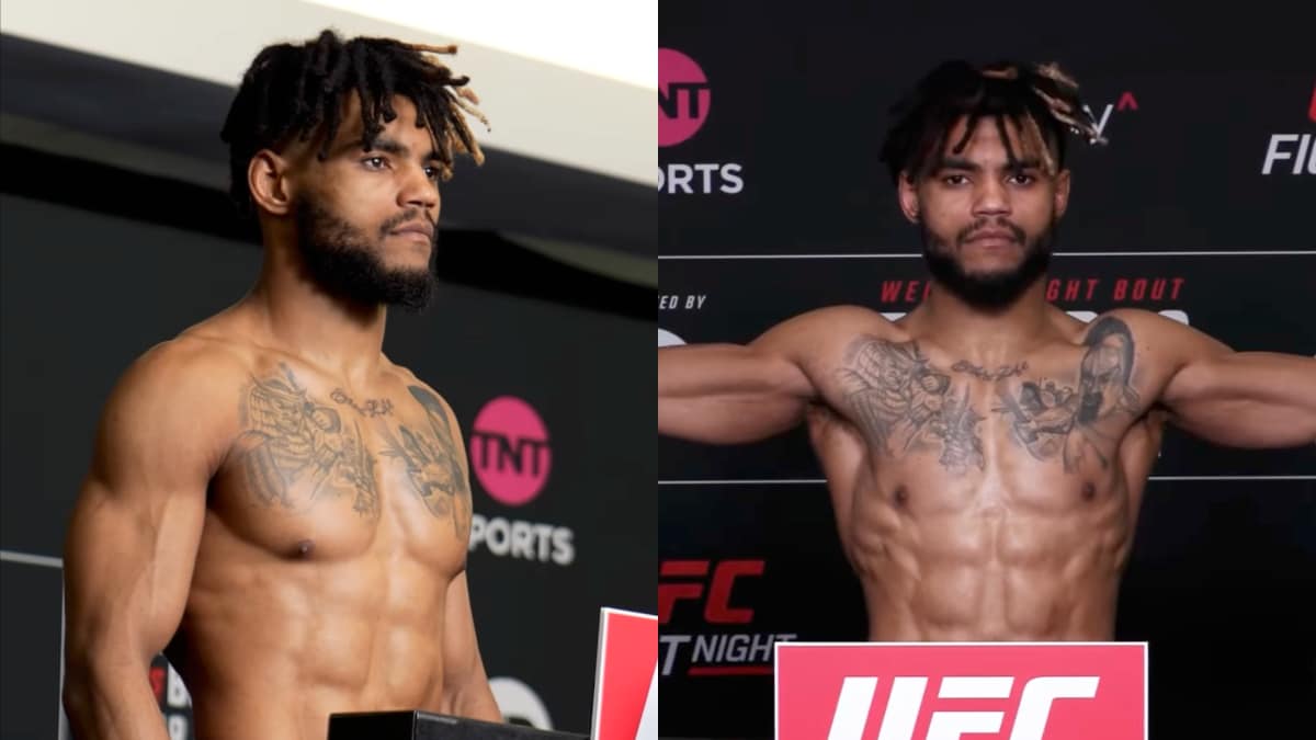 UFC Londres : Morgan Charrière valide sa pesée