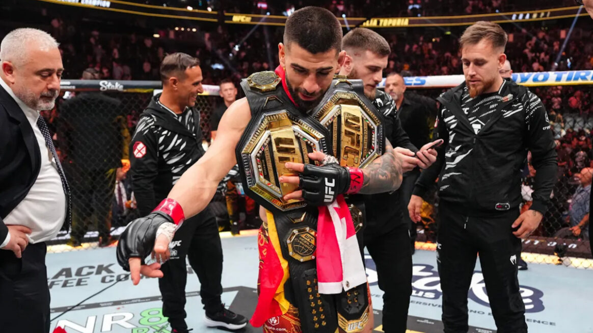 Ilia Topuria dévoile son rêve à l'UFC et défie Makhachev