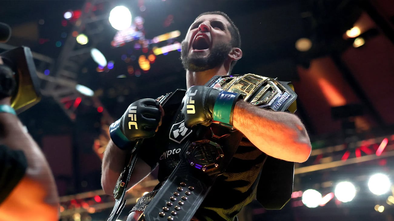 Islam Makhachev : son record incroyable après l'UFC 322