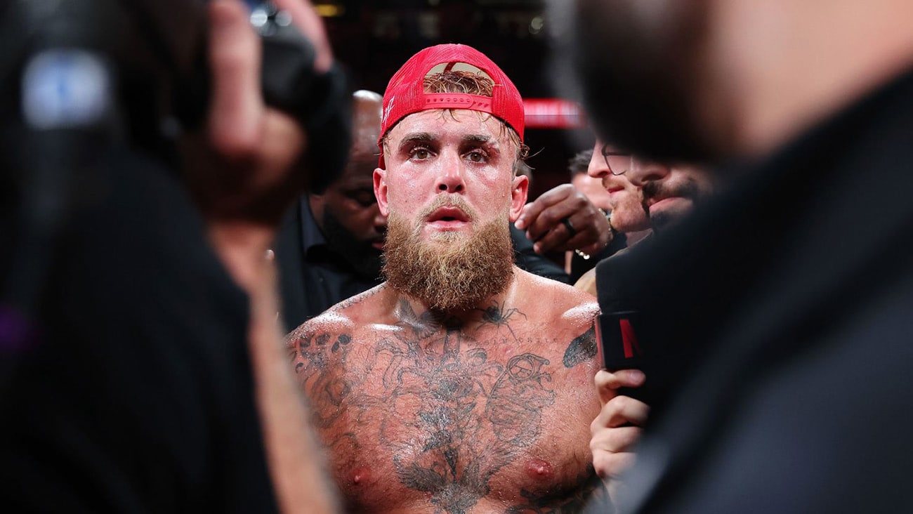 La confession préoccupante de Jake Paul avant Anthony Joshua