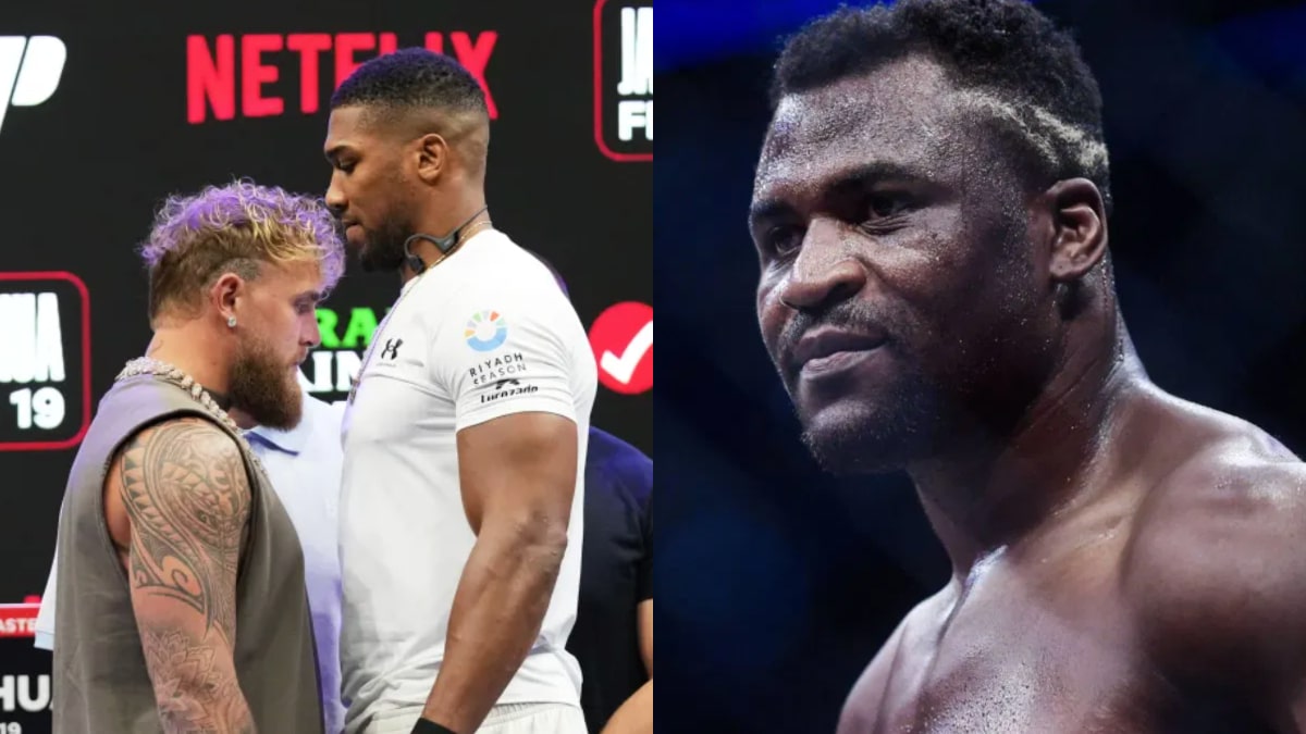 Anthony Joshua et Jake Paul taclent Francis Ngannou