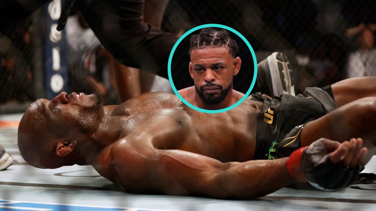 Kamaru Usman a pris un KO à l'entraînement