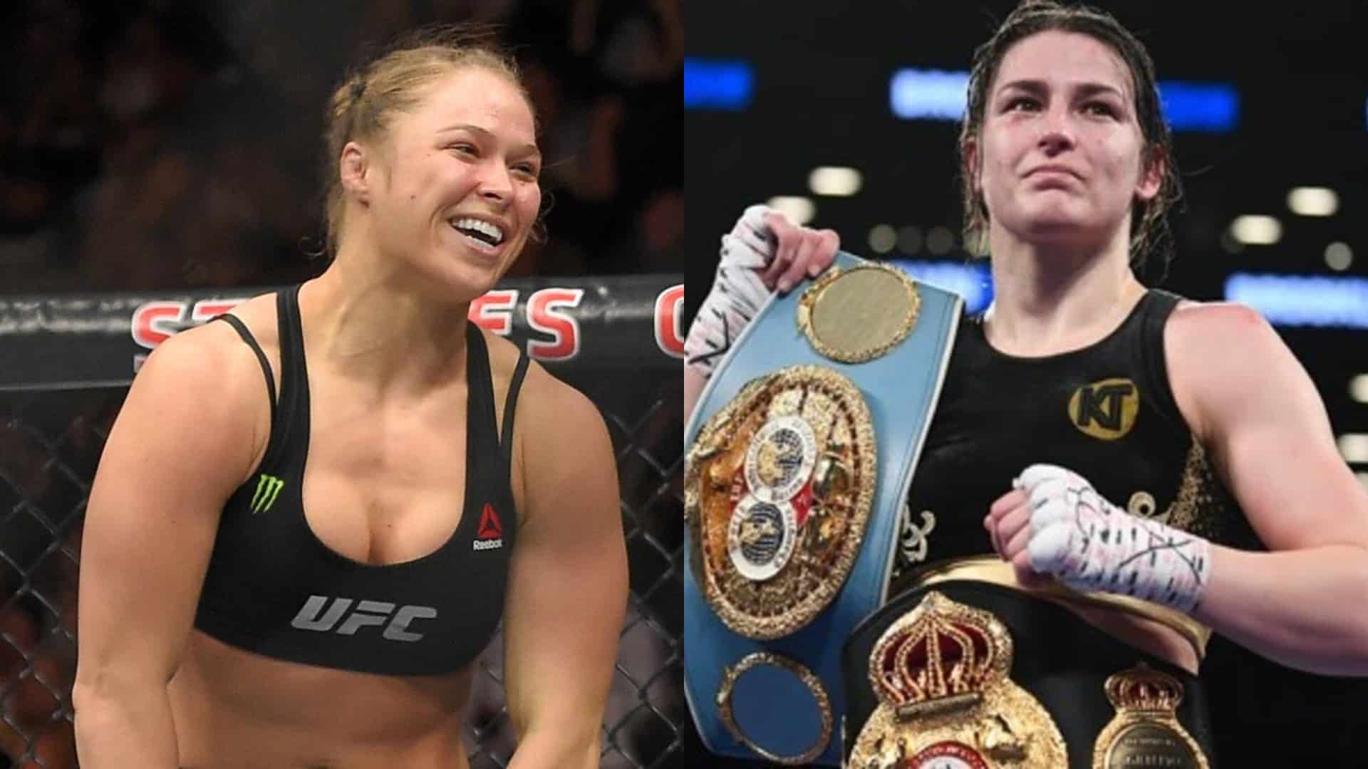 Katie Taylor avoue être surprise à l'idée de boxer Ronda Rousey ...