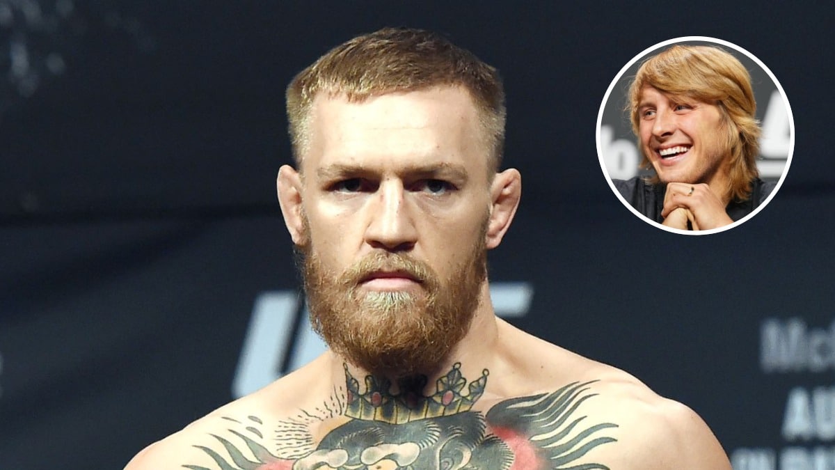 Conor McGregor menace Paddy Pimblett en personne