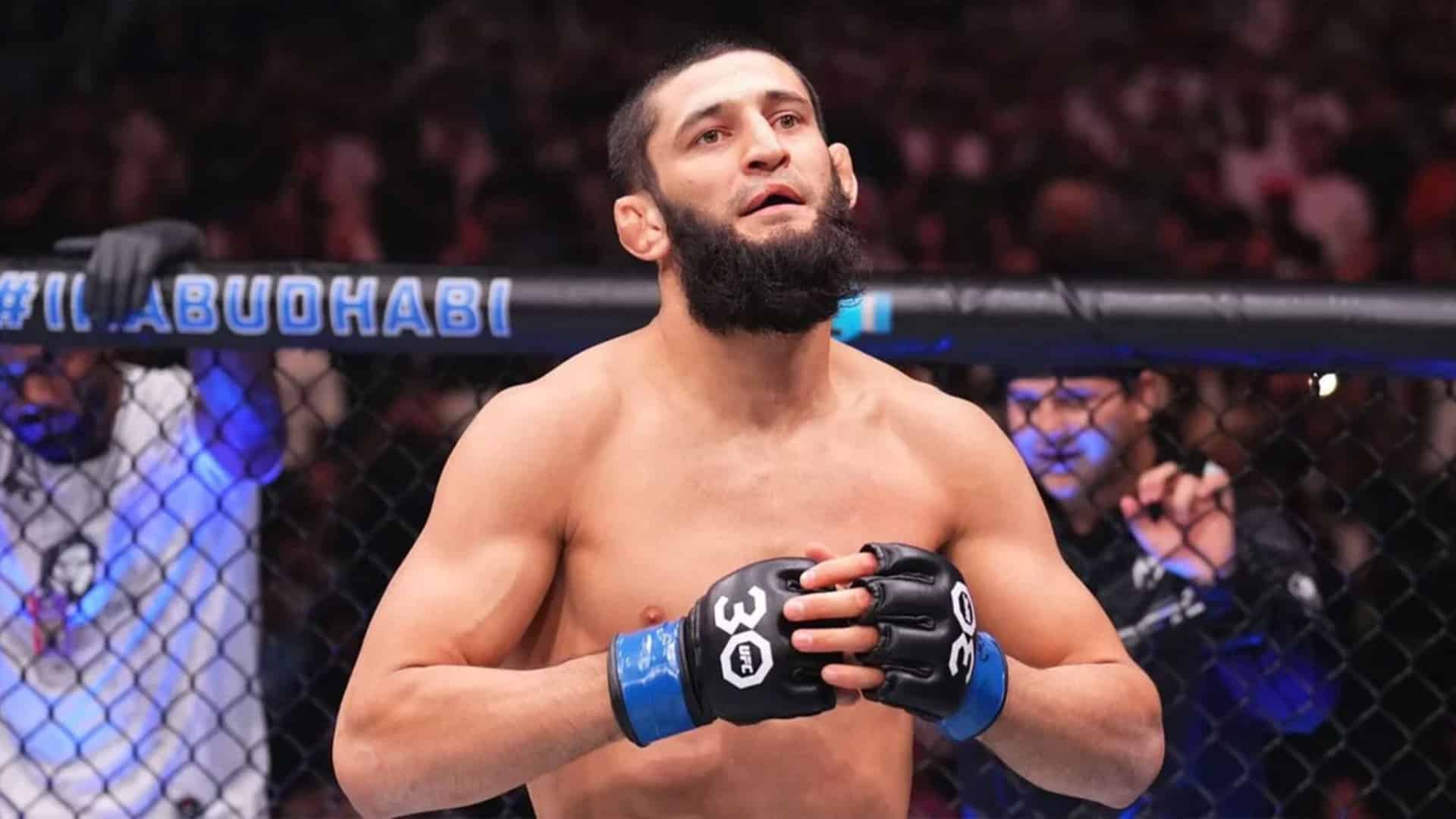Khamzat Chimaev : retour en avril au mieux
