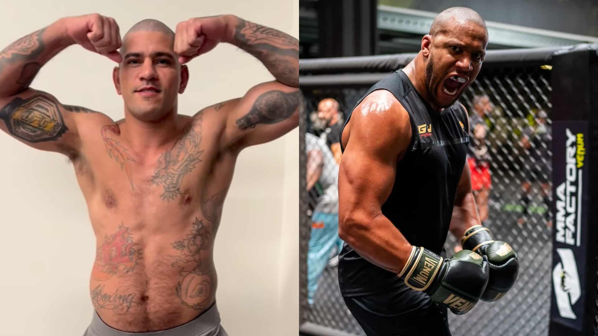 Alex Pereira énorme avant d'affronter Ciryl Gane : il se pèse en vidéo